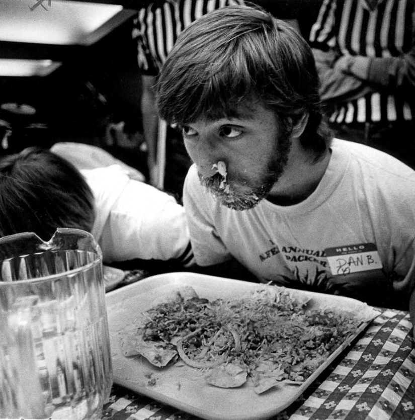1915-1987: speed eating contests - Pictolic