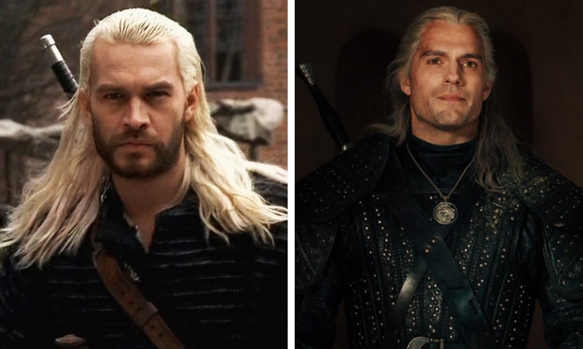 2001 VS 2019: what the characters of The Witcher series looked like in ...