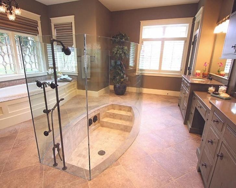 28 unique shower rooms from all over the world - Pictolic