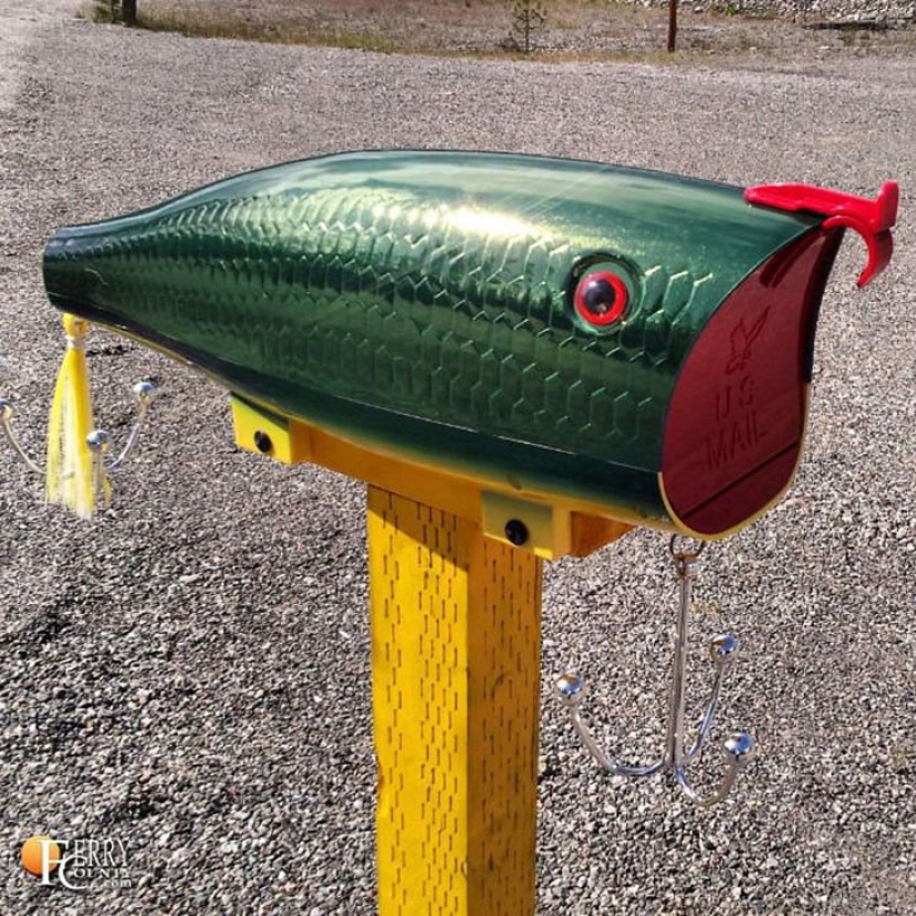 A letter for you! 20 unusual, strange and funny mailboxes - Pictolic