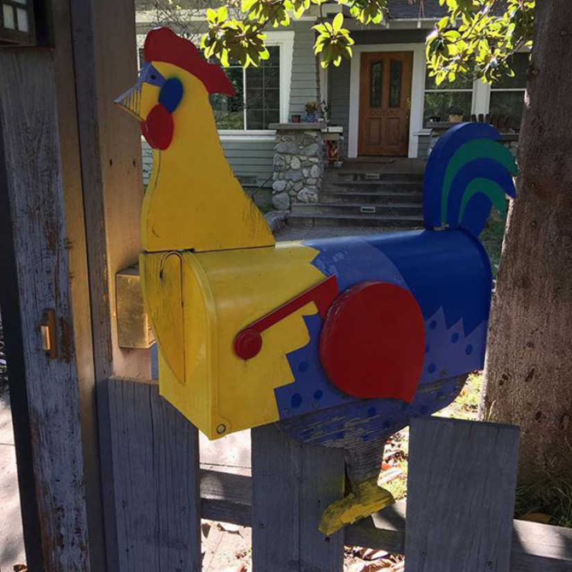 A letter for you! 20 unusual, strange and funny mailboxes - Pictolic