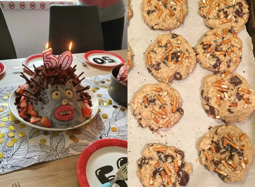 El primer panqueque tiene grumos: 22 ejemplos de horneado terrible, que ...