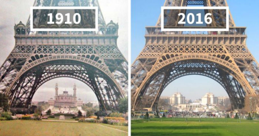 How the world has changed in 100 years: before and after photos - Pictolic