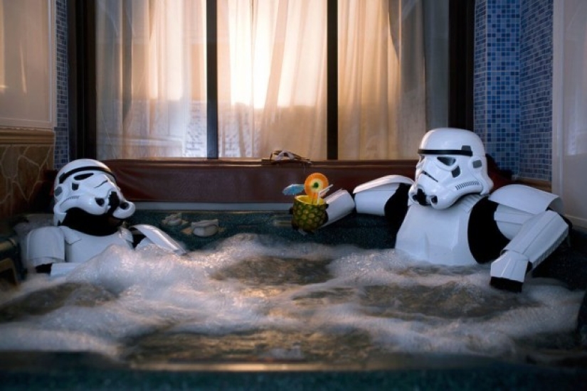 Imperial stormtroopers on vacation. A fun photo project inspired by the ...