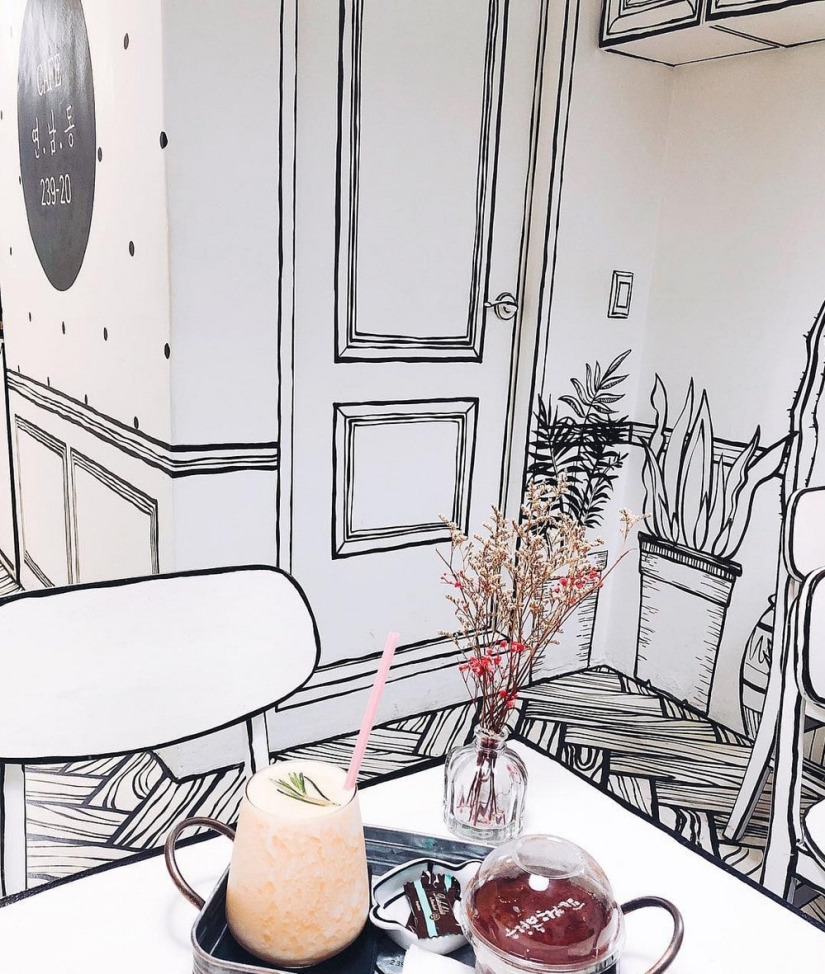 What a two-dimensional comic cafe looks like in Seoul - Pictolic