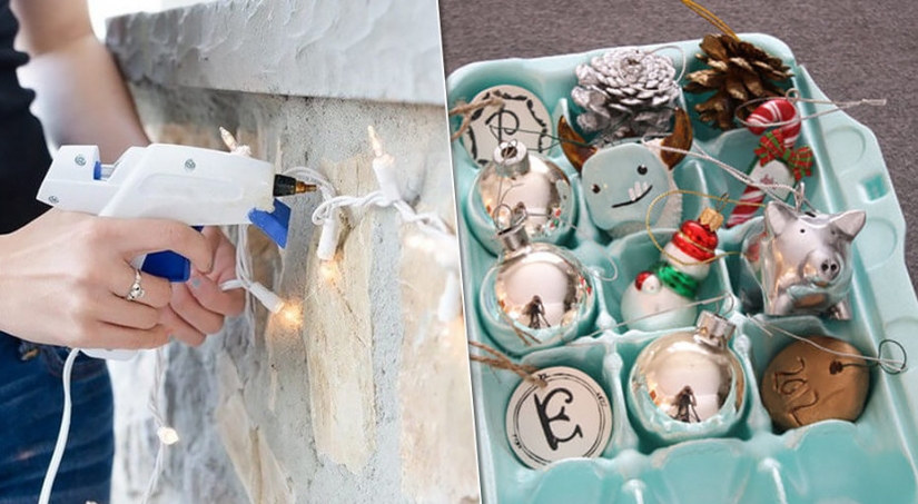 10 best life hacks que ayudará en las vacaciones de año nuevo - Pictolic