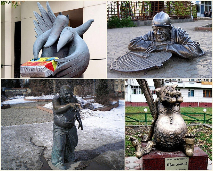 10 funniest monuments in Russia - Pictolic