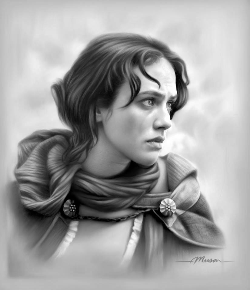 12 hermosas chicas en Hyper-realista a lápiz retratos de Musa Celik ...