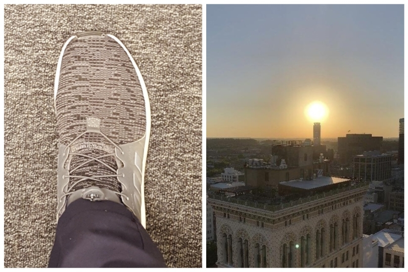 20 ambiguous photos, which are not immediately clear what is happening ...