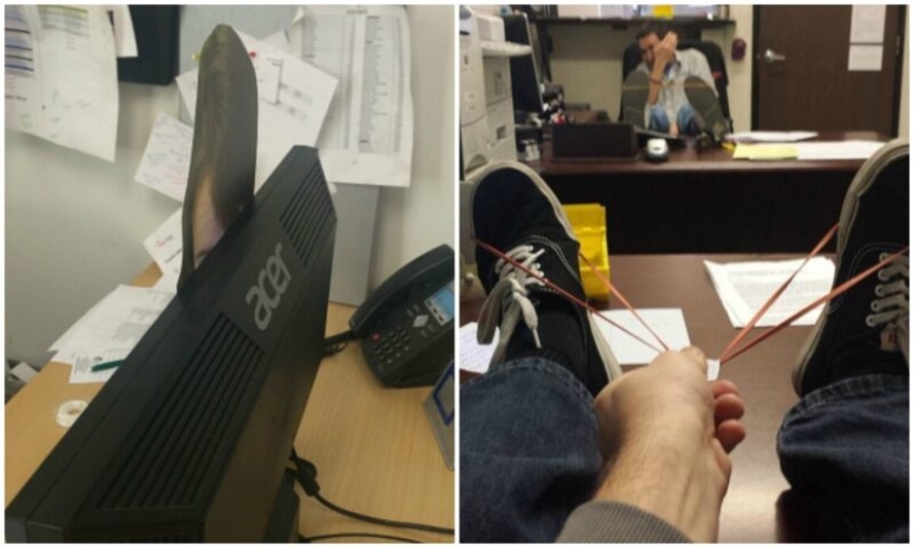 22 examples of the best office pranks and jokes - Pictolic