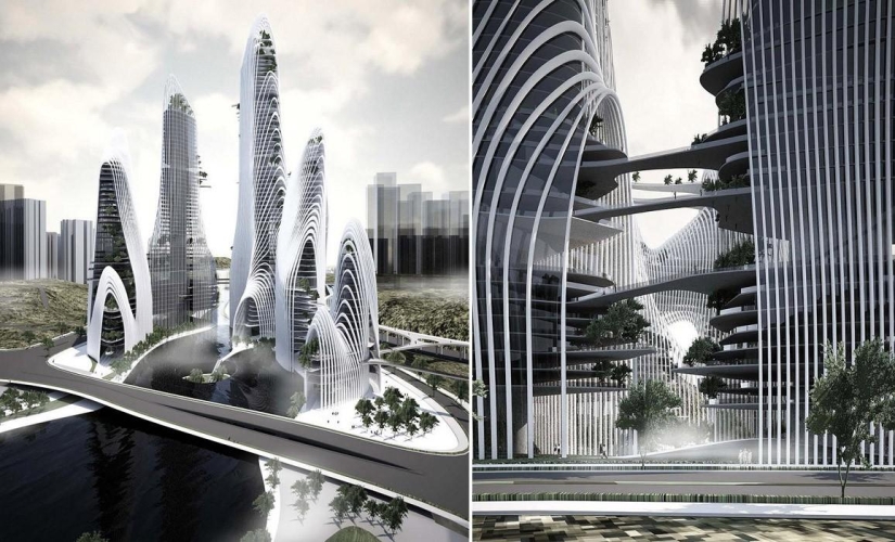 Cities of the future: 12 unique projects - Pictolic
