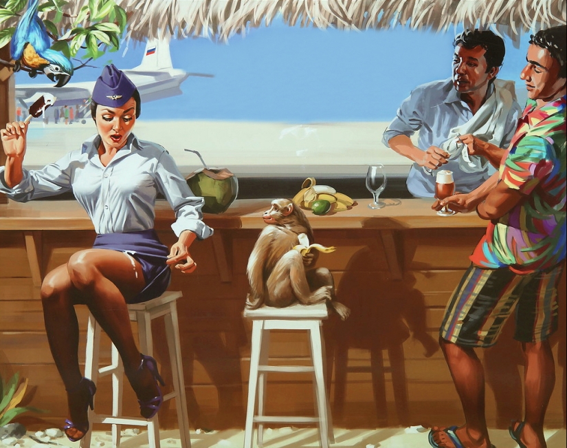 Soviet pin-up posters by Valery Barykin - Pictolic