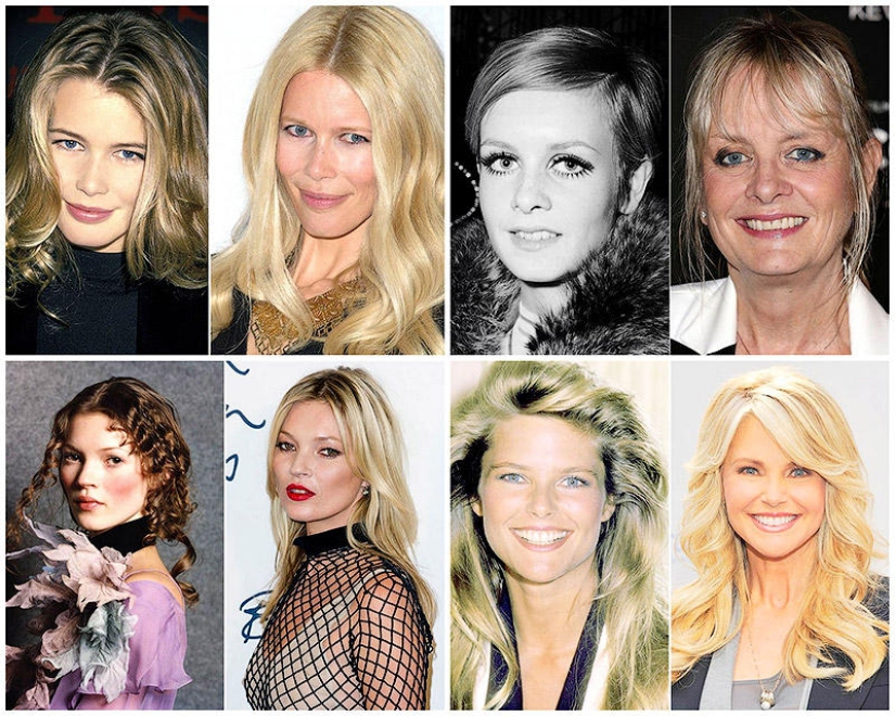 Supermodels then and now - Pictolic