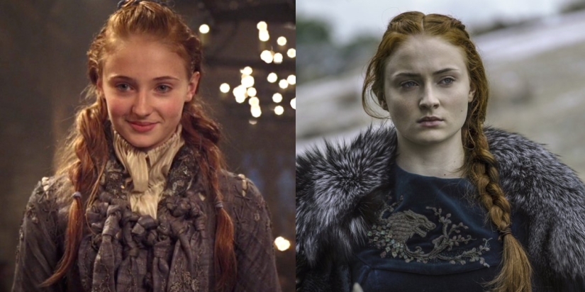 Then and now: how the heroes of "Game of Thrones" have changed since the first season - Pictolic