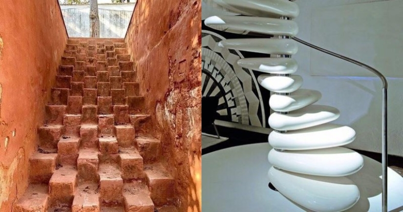 22 photos of dangerous stairs that will make your head spin - Pictolic