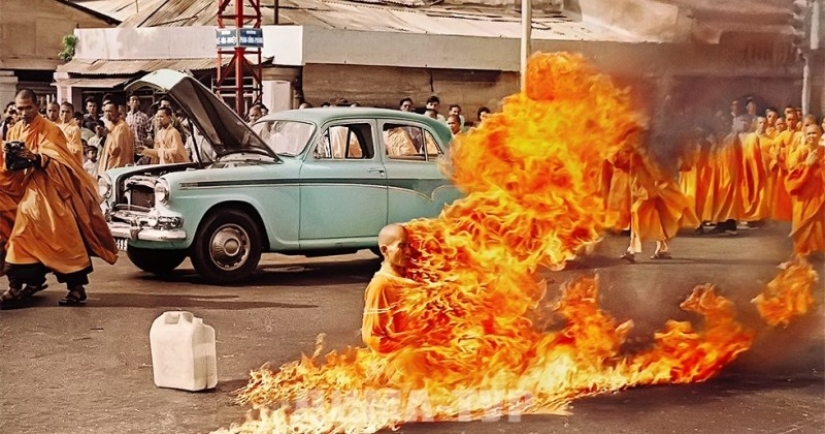 Buddhist Monk's Self-Immolation: The Flame that changed the World ...