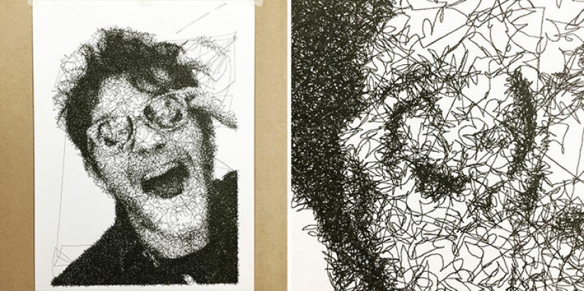 Artist Developed A Python Algorithm That Turns Simple Scribbles Into ...