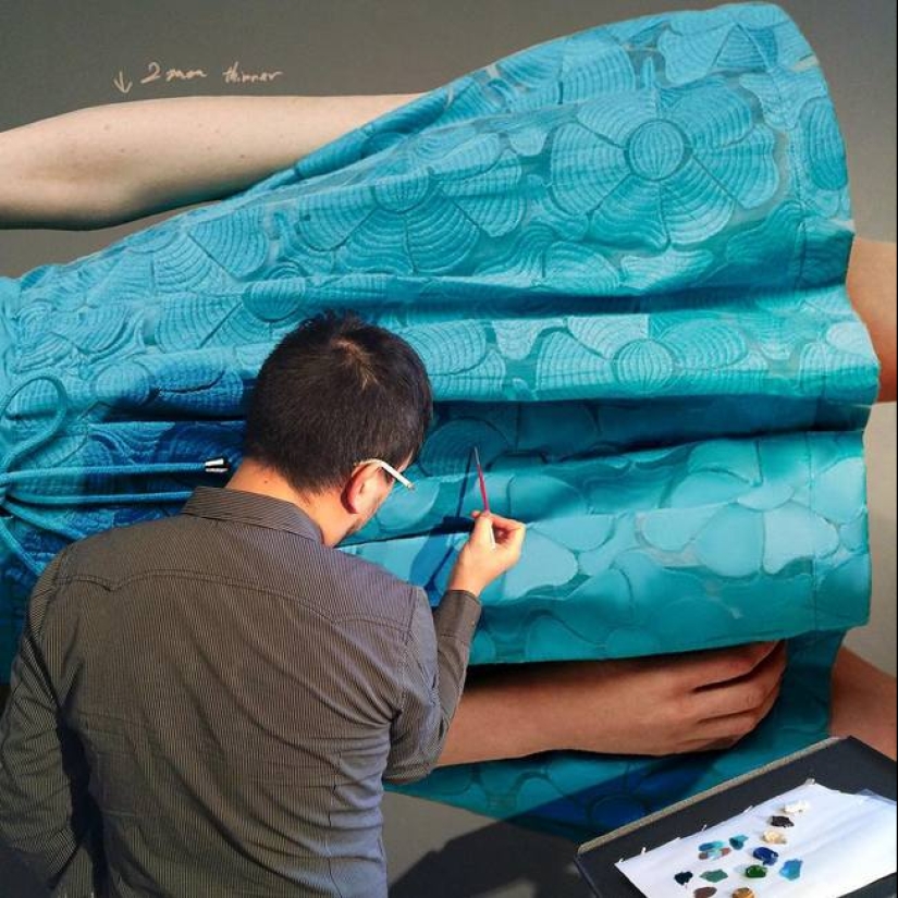 Hyperrealistic portraits by Japanese artist Hiro Kitayama - Pictolic